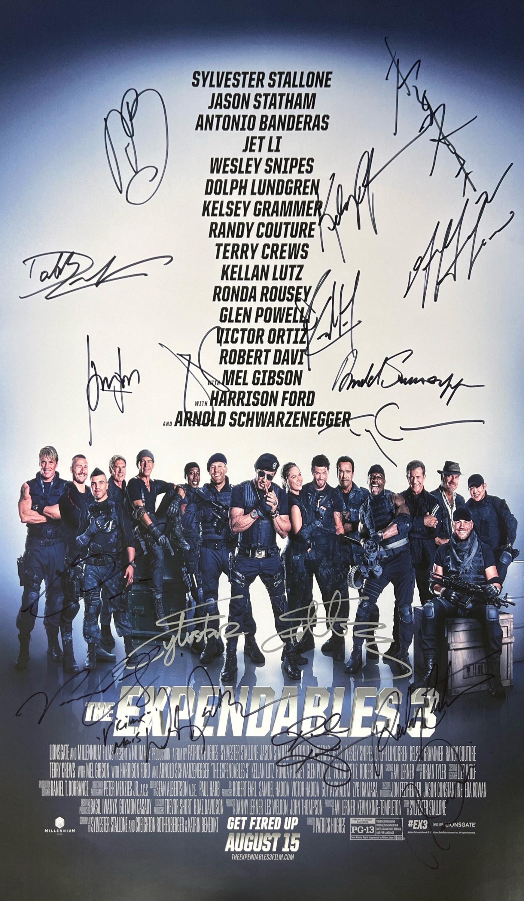 Expendables 1 Cast Posters