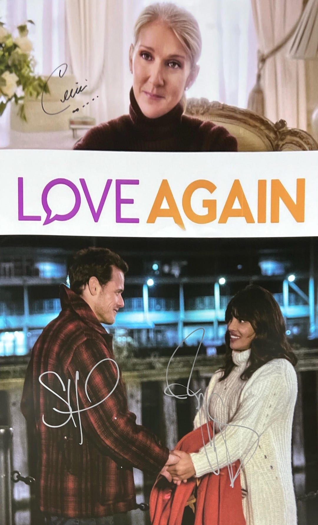 Autograph Signed Love Again Poster COA - Etsy