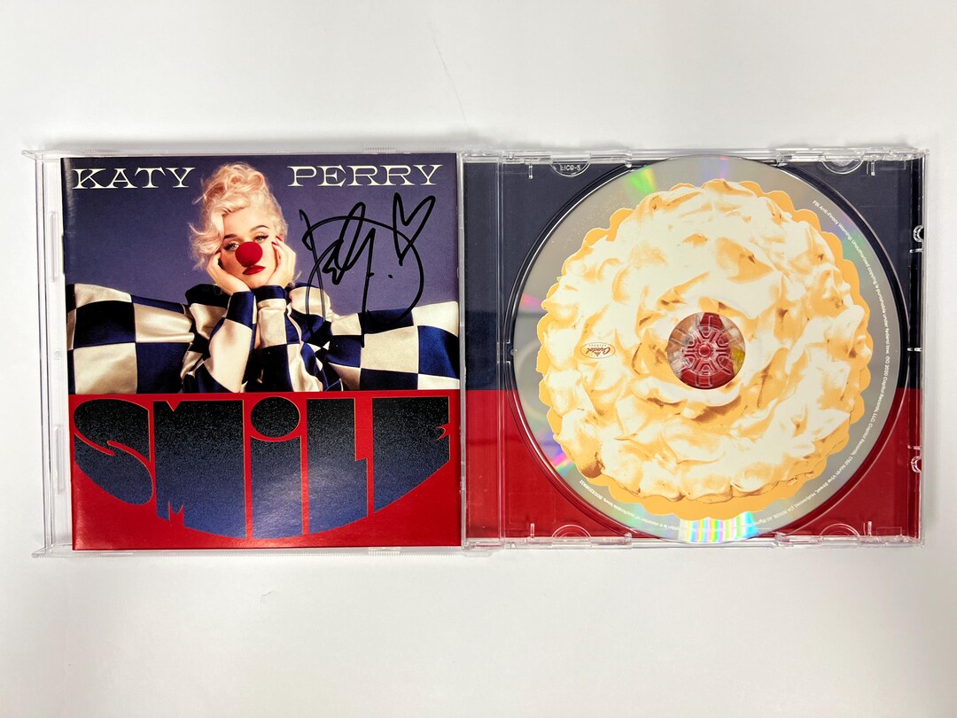 Autograph Signed Katy Perry CD Album - Etsy