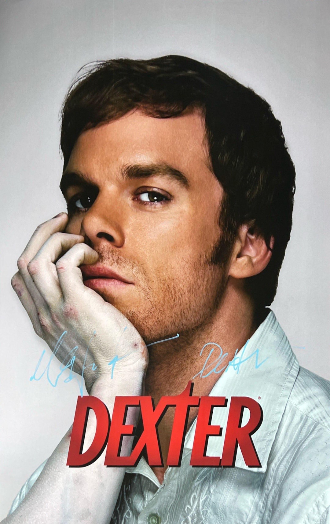Autograph Signed Dexter Poster COA - Etsy