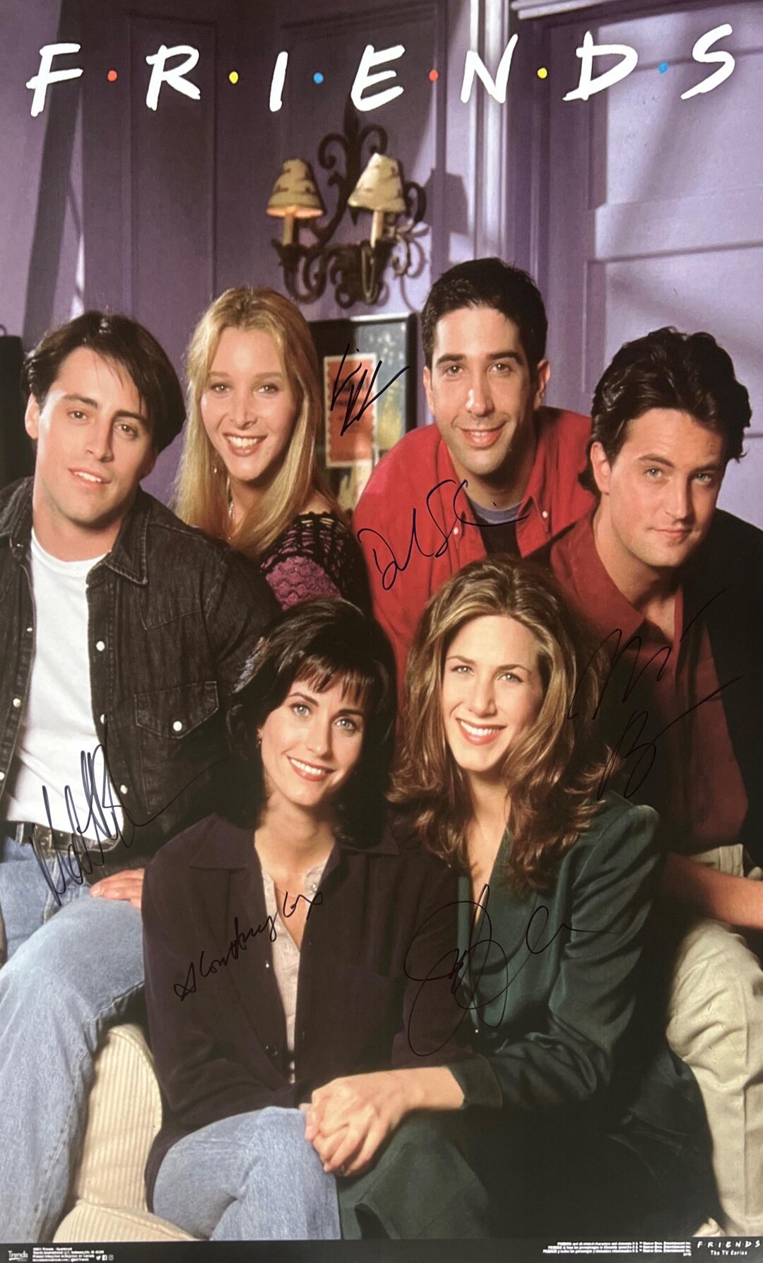 Autograph Signed Friends Poster - Etsy