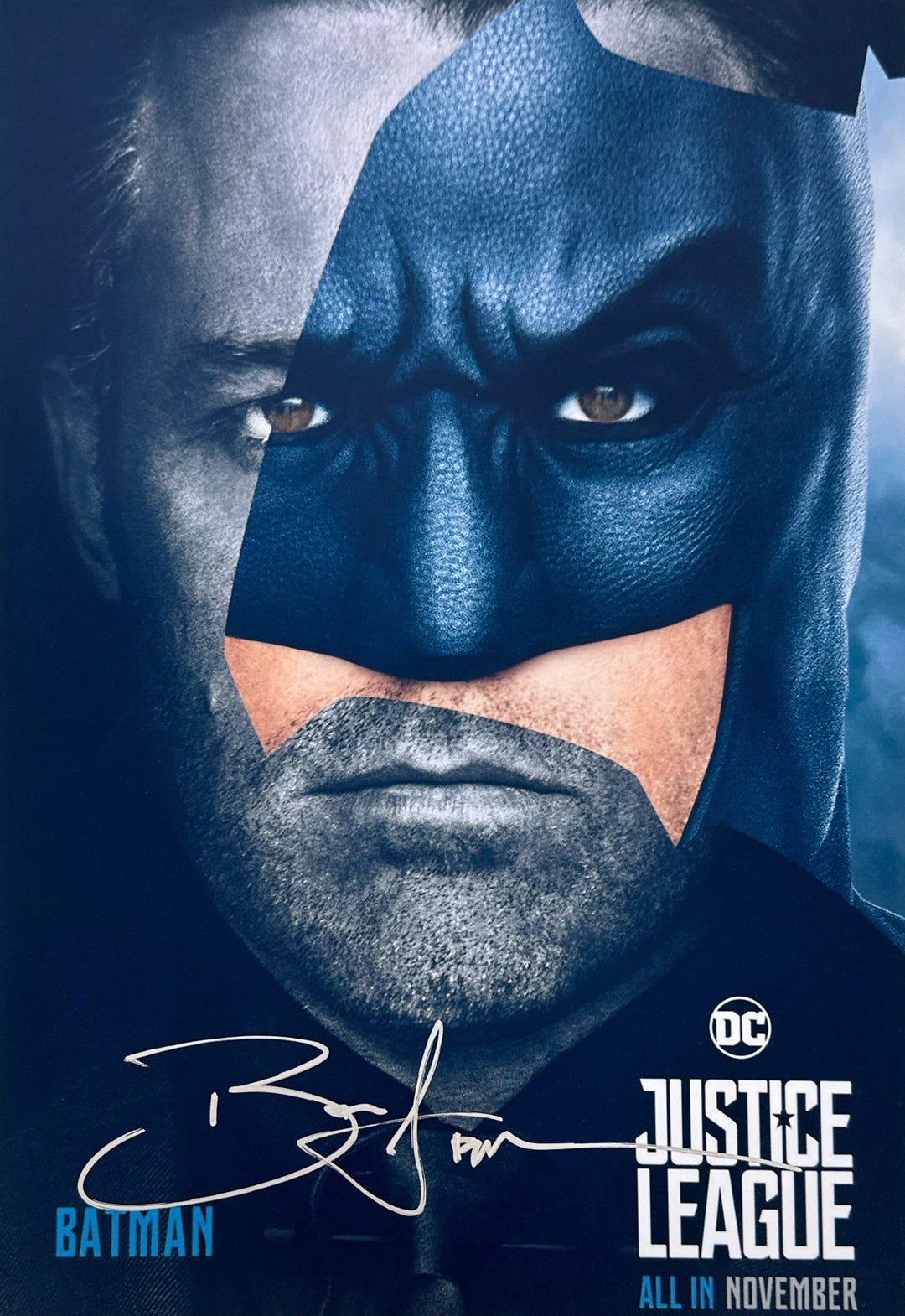Autograph Signed COA Justice League Photo - Etsy