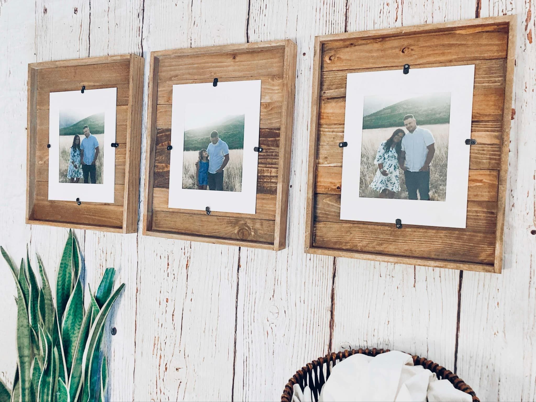 Reclaimed Wooden Frames, Custom Frames, Authentic Wood Frame, Custom Size Picture Frame ...