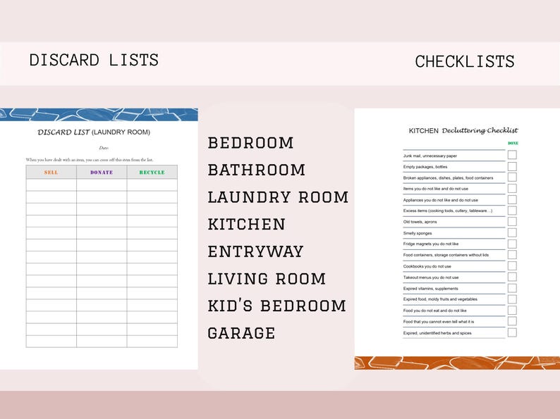 Decluttering Guide - Etsy