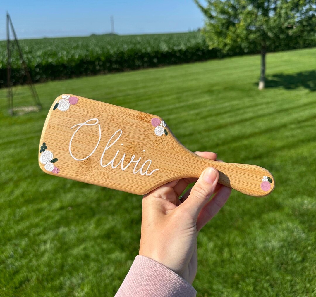 Bridesmaid Gift | Bridal Hair Brushes | Bride Brush | Wedding Gift ...