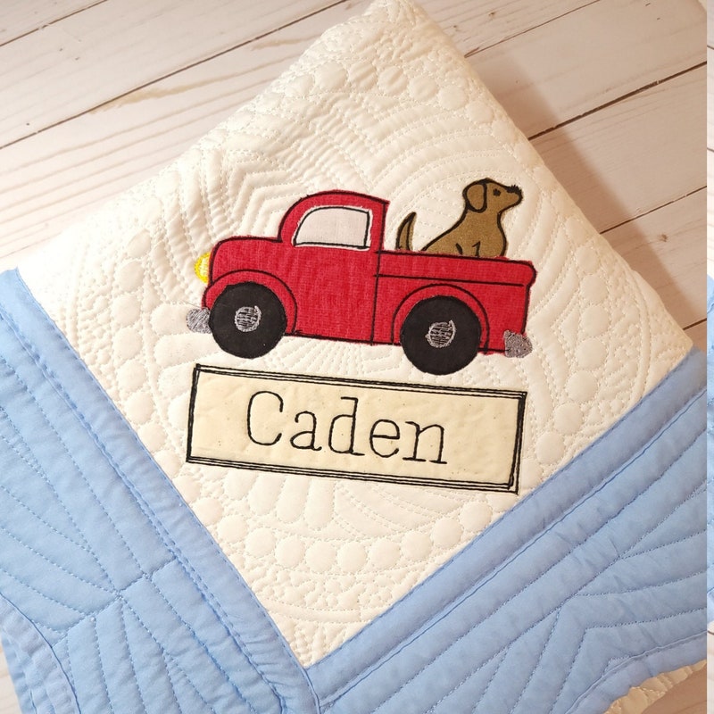 Personalized Baby Quilts - Etsy
