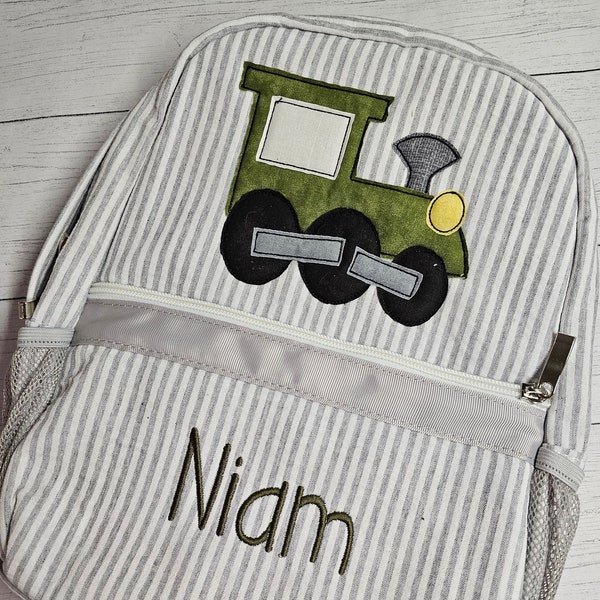 Trains Backpack - Etsy