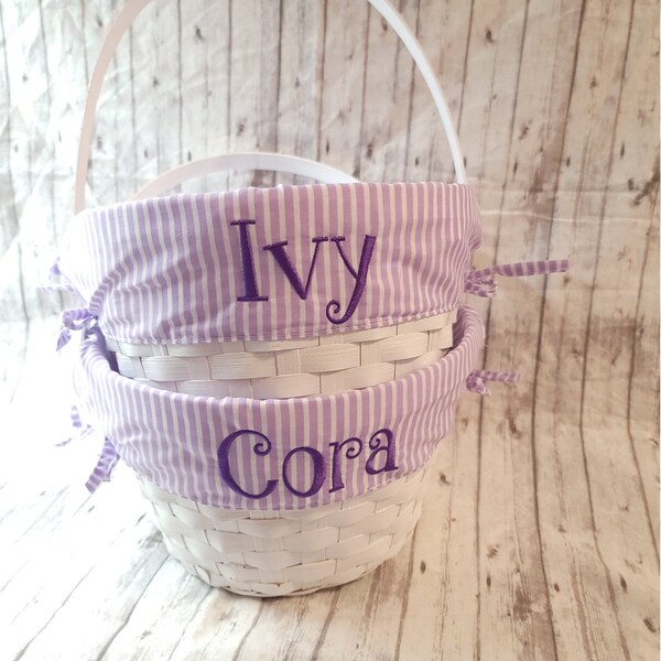 Lined Easter Basket - Etsy