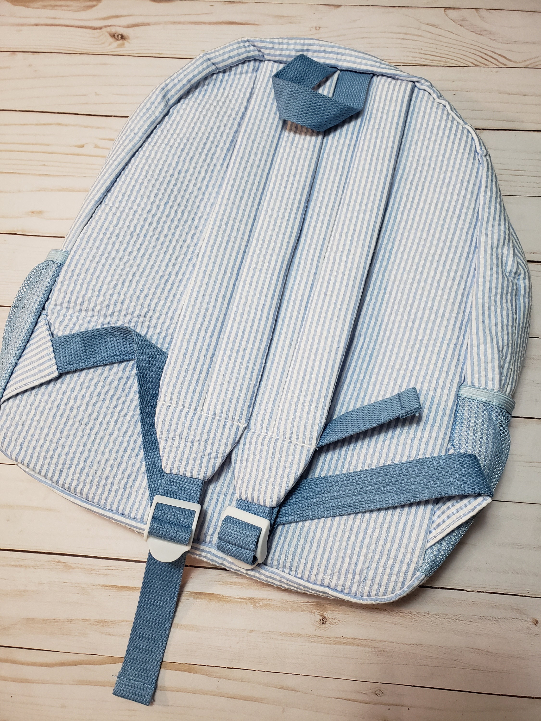 Personalized Seersucker Backpack: Ballerina Dance Bag - Etsy