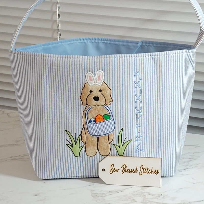 Dog Easter Basket - Etsy