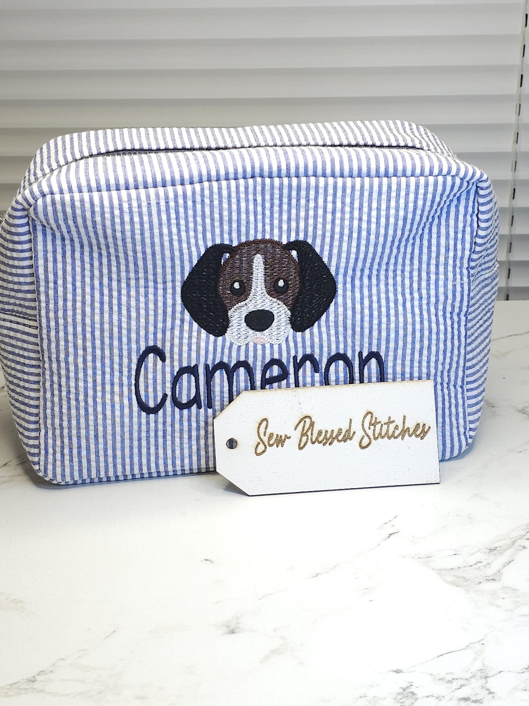 Monogram Toiletry Bag, Personalized Everything Bag, Snack Bag, Medicine ...