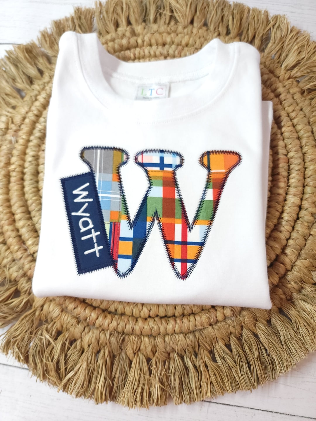 Monogram Boy Shirt, Personalized Boy Shirt, Boy Applique Shirt, Boy ...