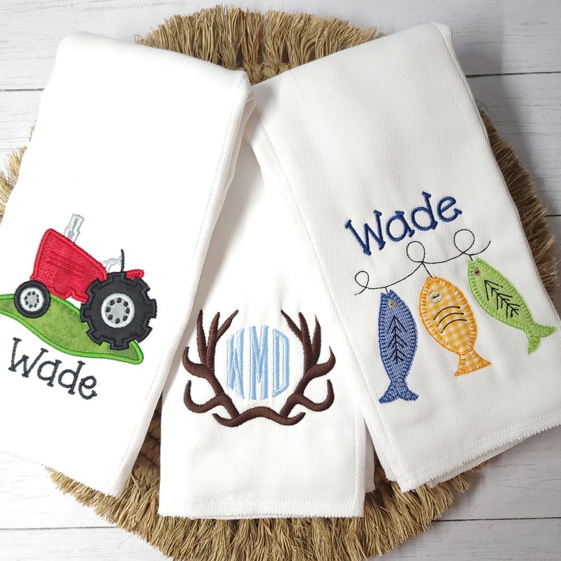 Custom Burp Cloth - Etsy