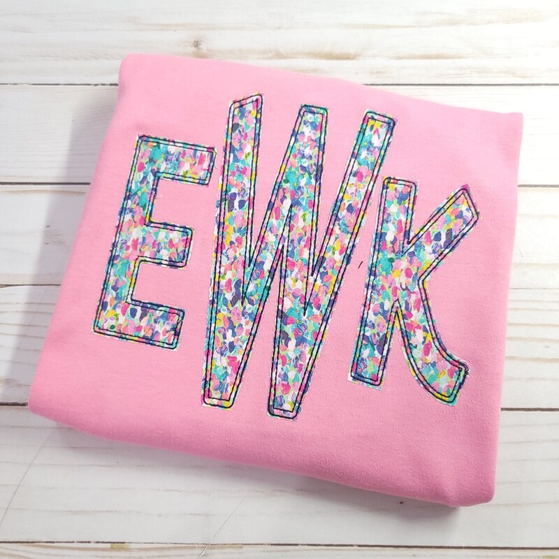 Girls Monogram - Etsy