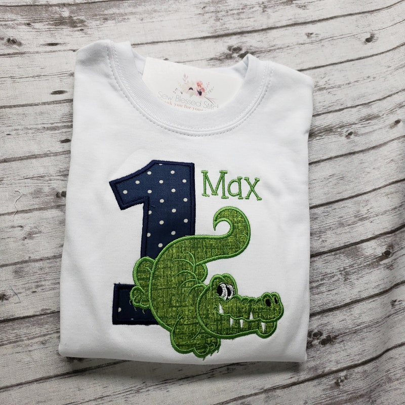 Alligator Applique - Etsy
