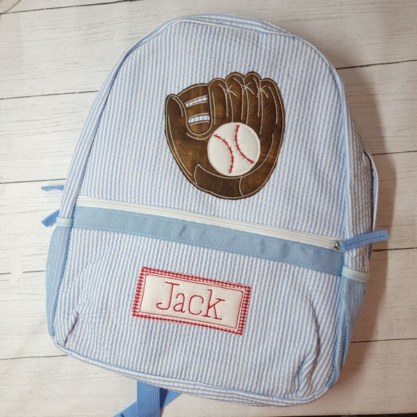 Baseball Backpack Bag - Etsy