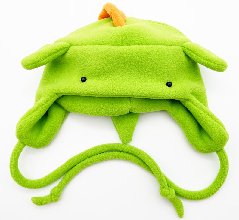 Dimetrodon Dinosaur Fleece Adult Aviator-style Hat Attack - Etsy