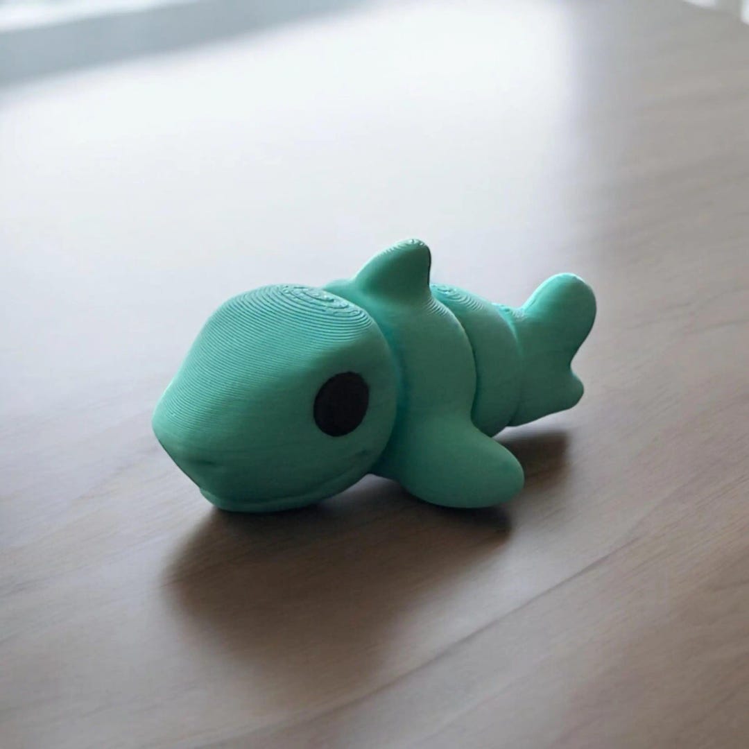 3D Printed Flexible Tiny Shark (dodo Dodo Do Do) - Etsy