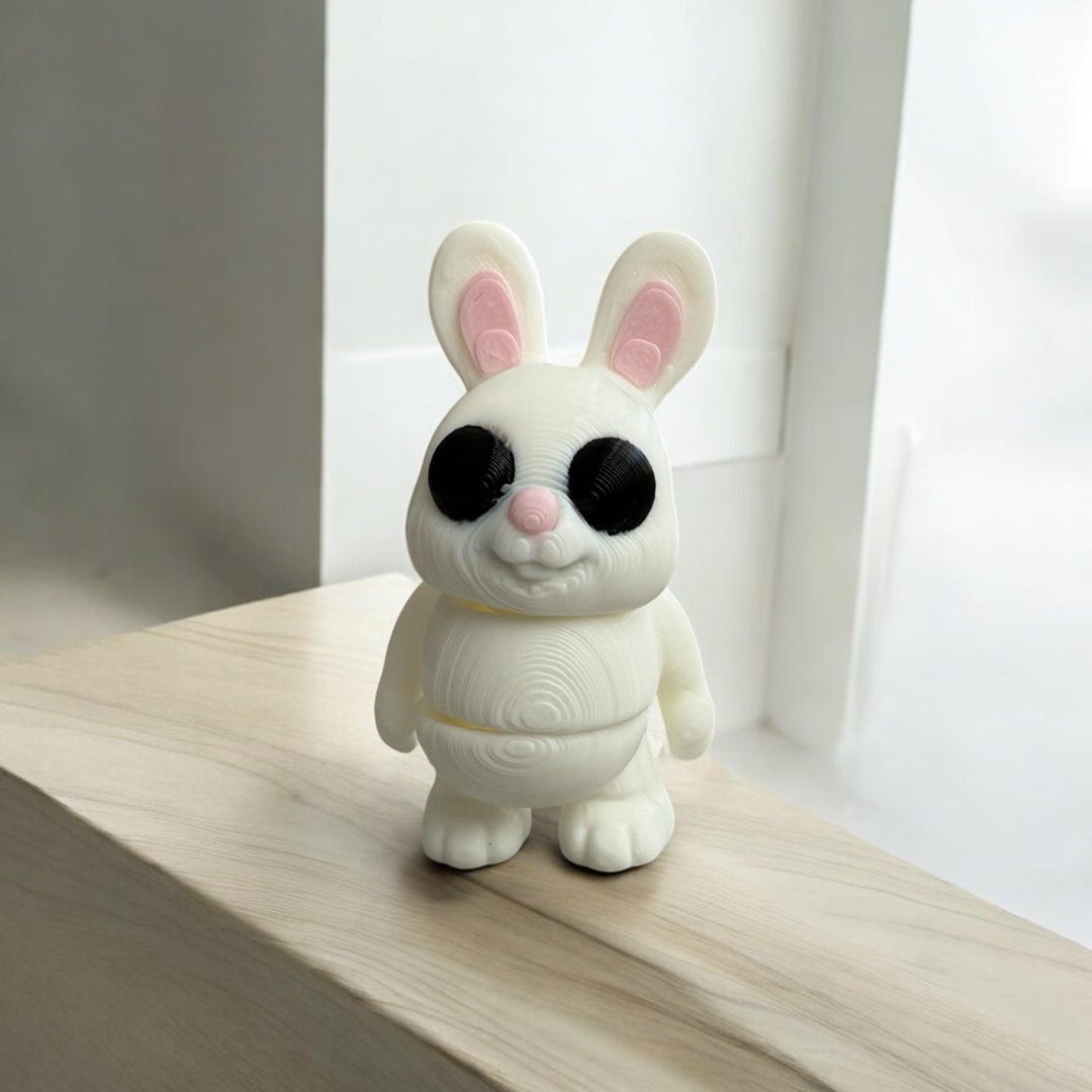 Flexible 3D Printed Rabbit - Etsy