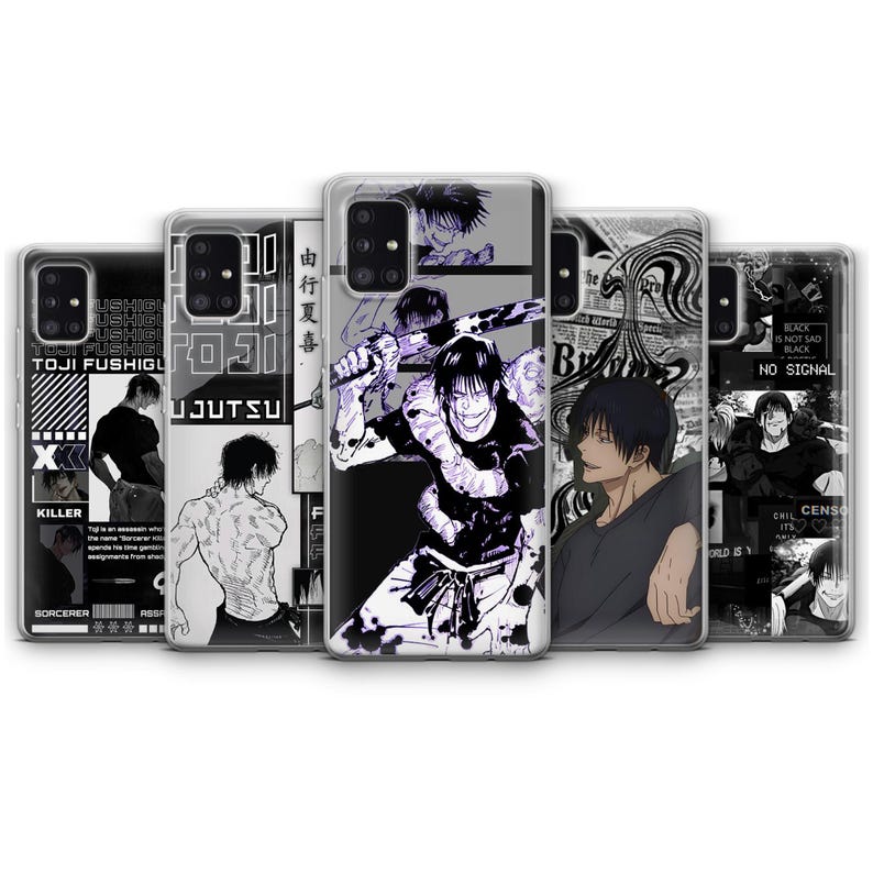 Toji Fushiguro Phone Case Jujutsu Kaisen Cursed Anime JJK Manga Cover ...