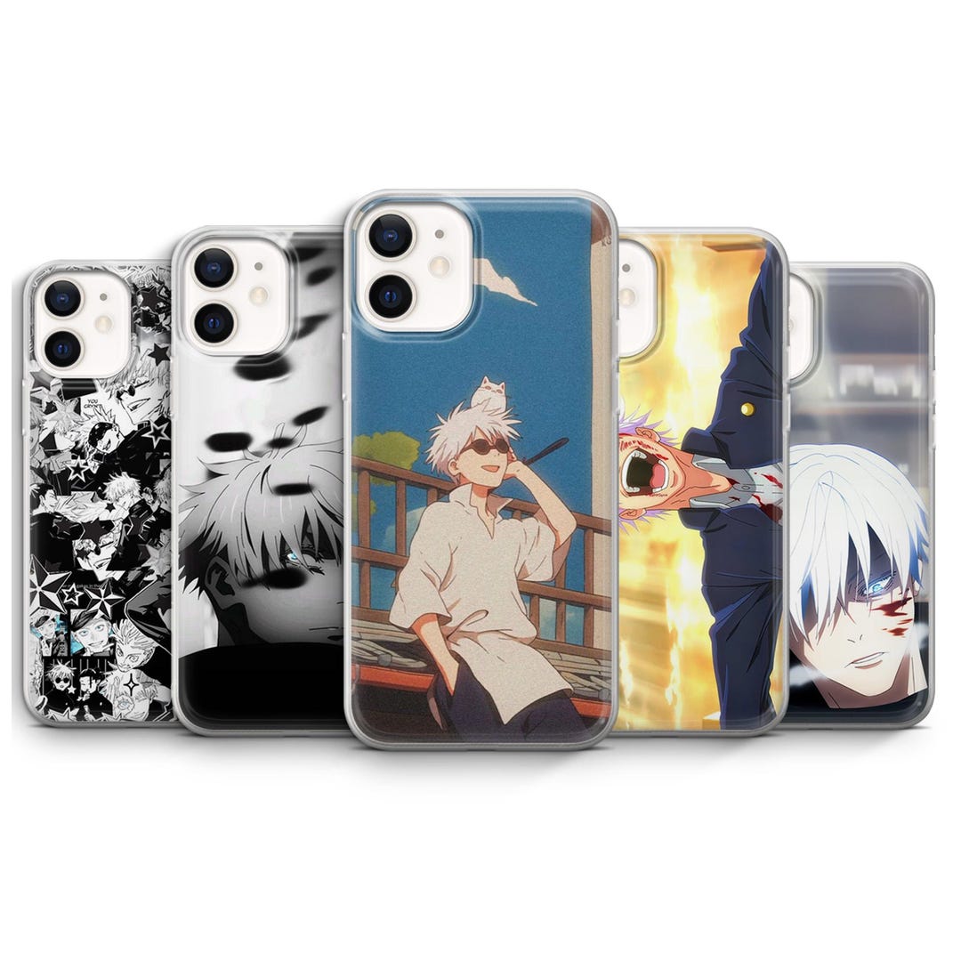 Gojo Satoru Phone Case Jujutsu Kaisen Anime Manga JJK Cover for iPhone ...