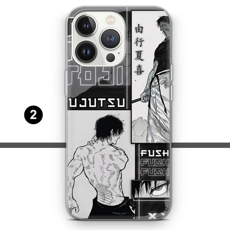 Toji Fushiguro Phone Case Jujutsu Kaisen Cursed Anime JJK Manga Cover ...