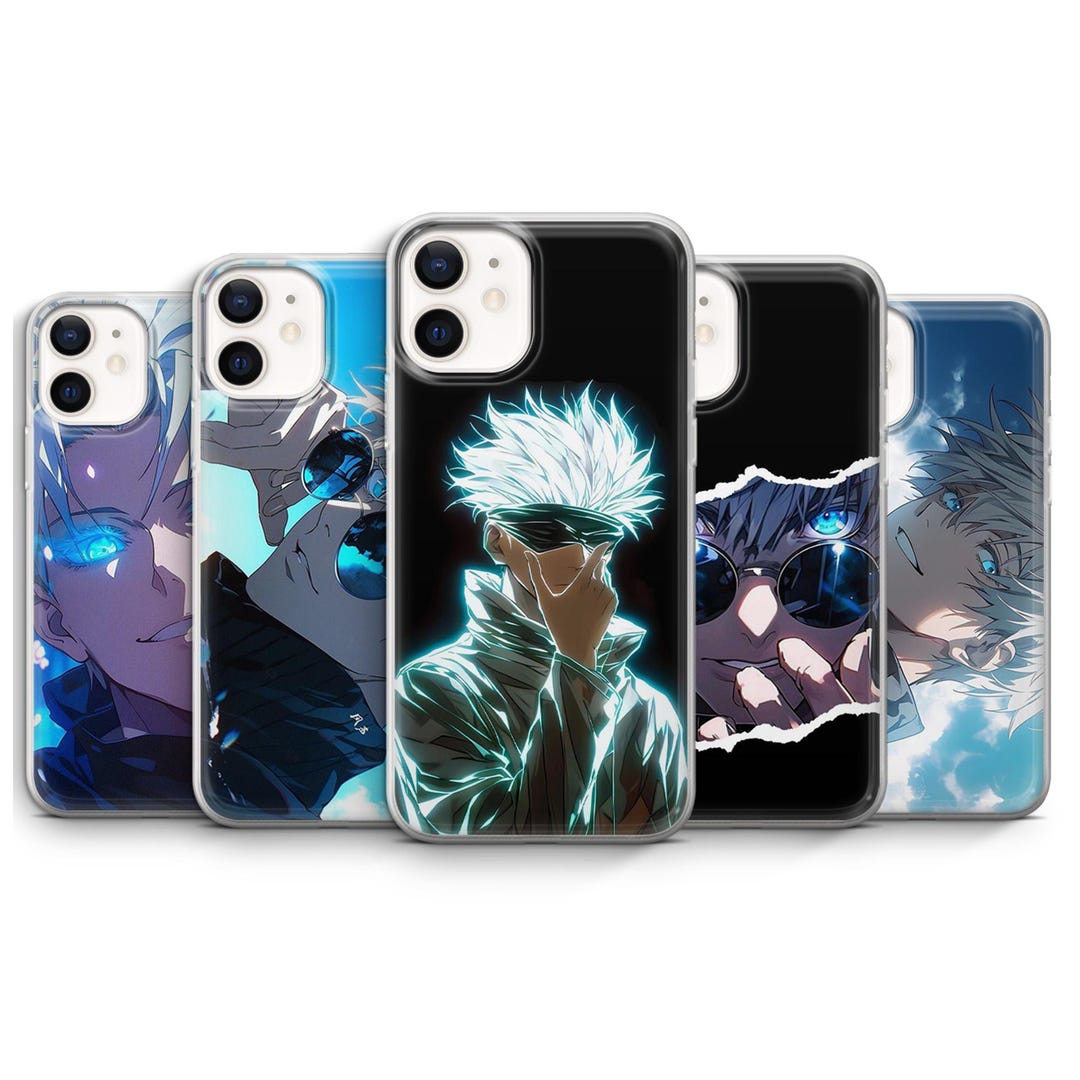 Gojo Satoru Phone Case Jujutsu Kaisen Anime Manga JJK Cover for iPhone ...