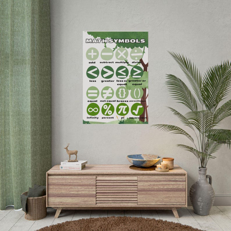 Math Symbols - Etsy