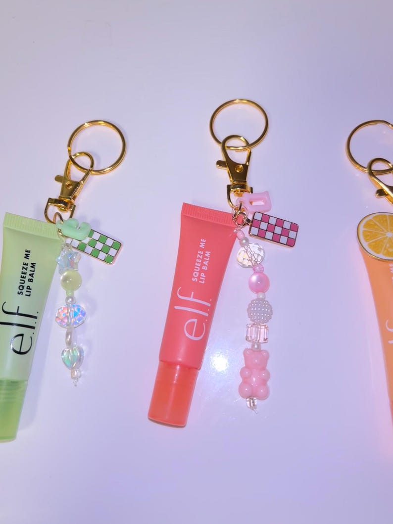 Lip Balm Keychain - Etsy