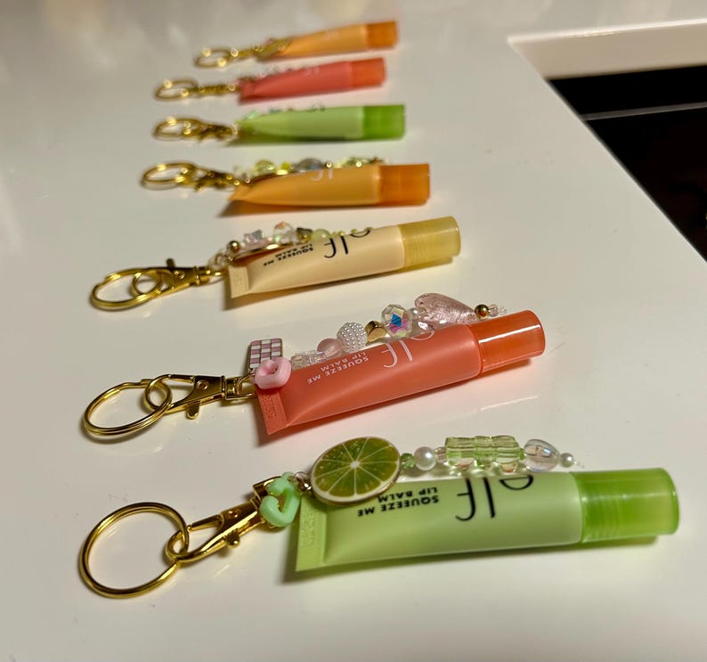 Lip Balm Keychain - Etsy