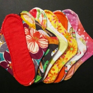 Set of Three (3) Custom Cloth Pantyliners - Etsy