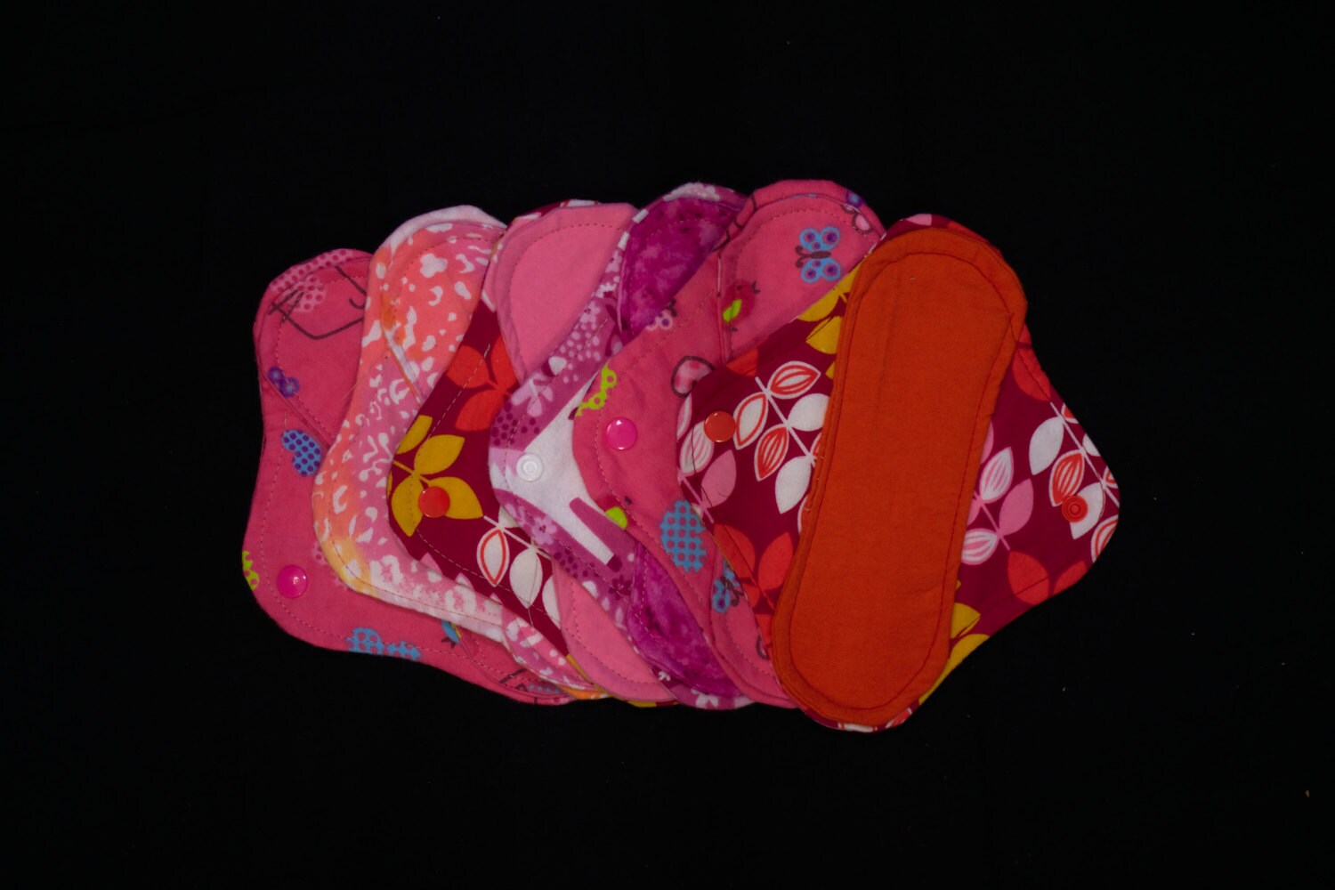 Set of 6 Custom Cloth Panty Liners - Etsy