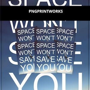 Space Wont Save You F15 Poster - Etsy