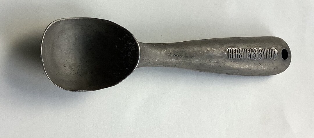 Vintage Metal Hersheys Syrup Ice Cream Scoop - Etsy