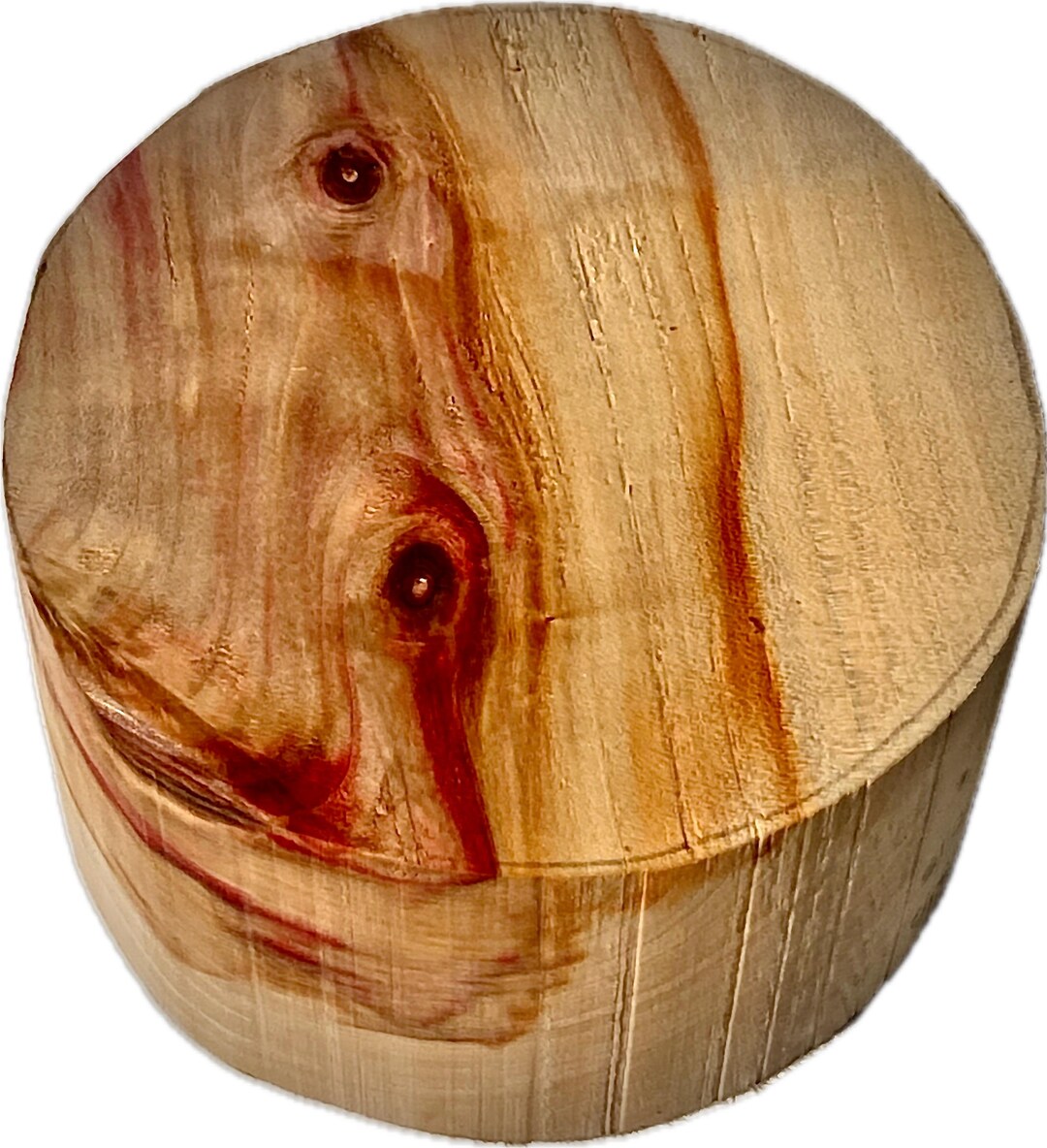 6" X 3.5" Flaming Box Elder Bowl Blanks, Box Blank, Wood Carving Block ...