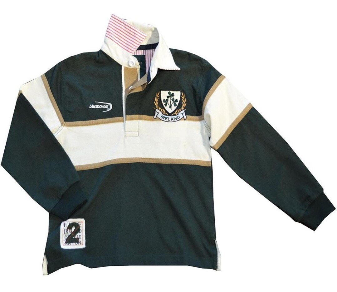 The Heritage Collection by Lansdowne Mens Rugbys Polo Shirt Ireland ...
