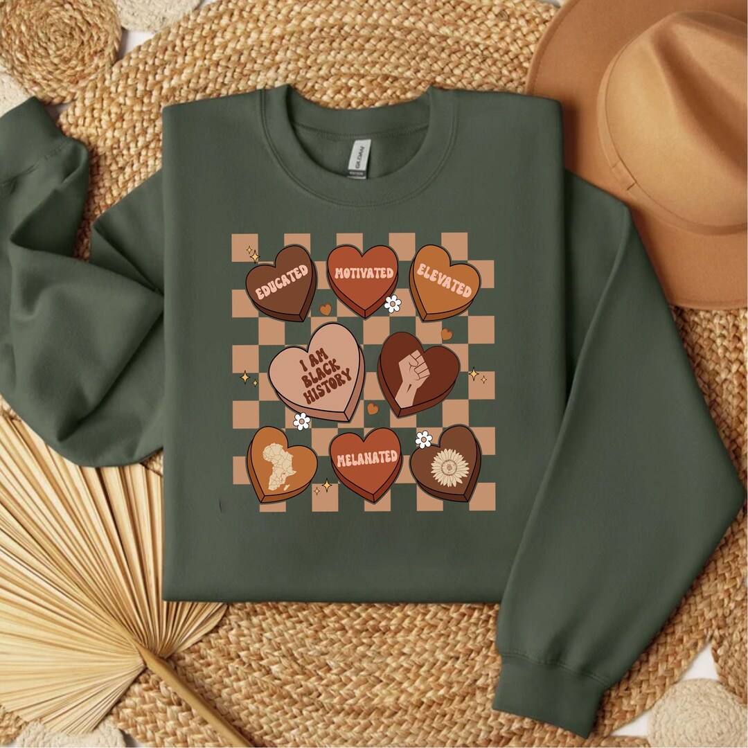 Checkered I Am Black History Png, Proud Black History Month Png, Candy ...