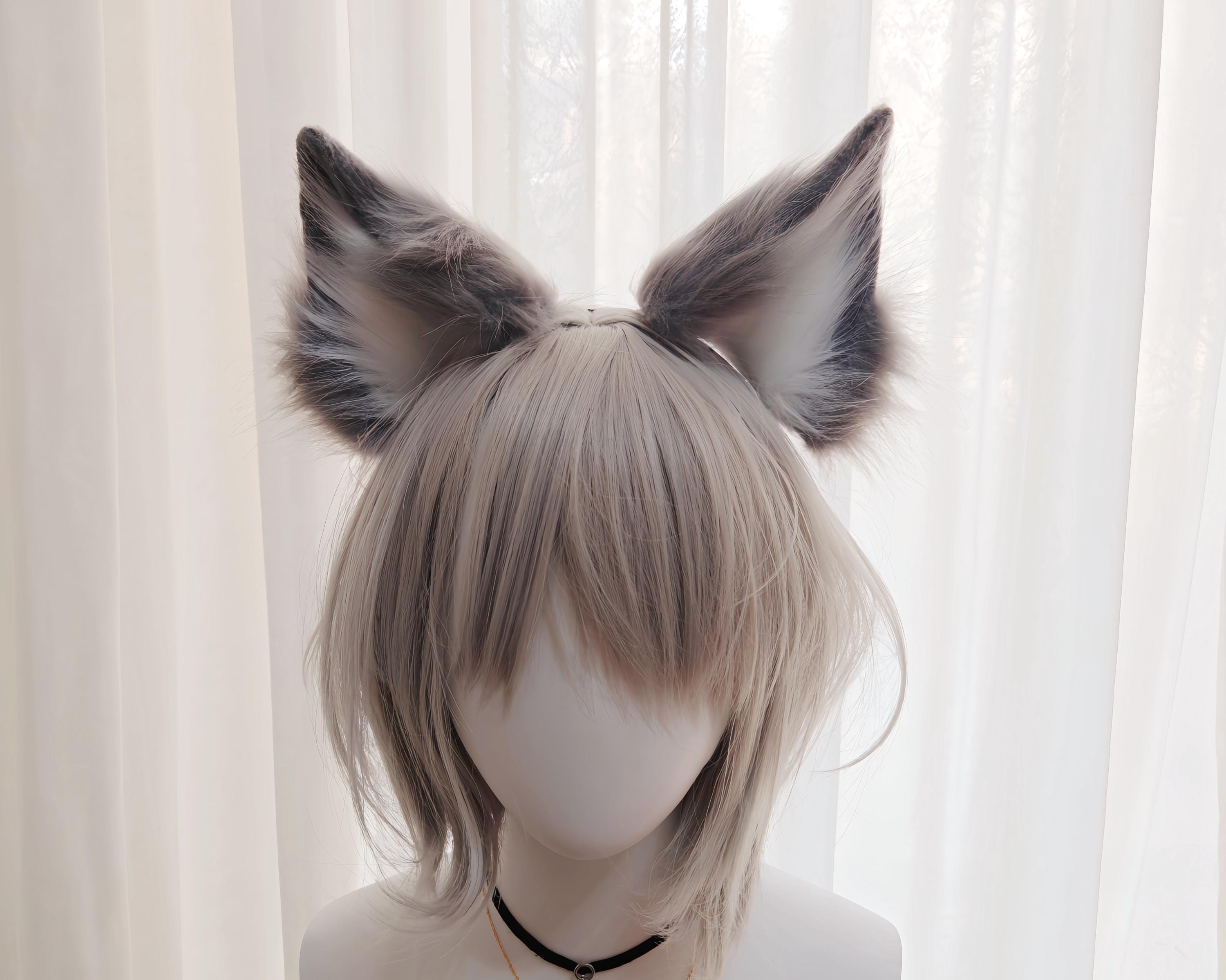 Handmade Tamamo-no-mae Fox Ears&tail Set,realistic Plush Fox Cosplay ...