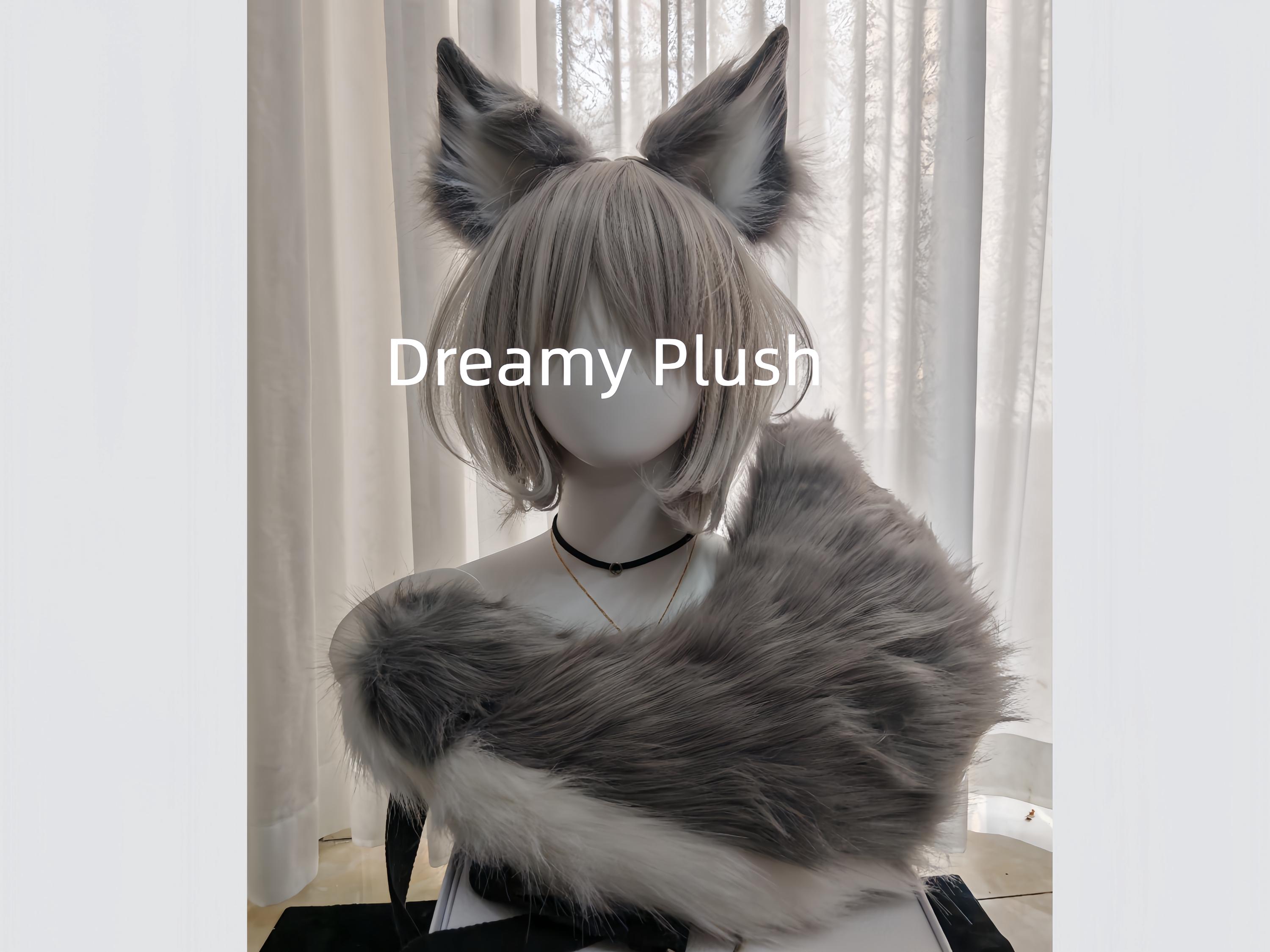 Handmade Tamamo-no-mae Fox Ears&tail Set,realistic Plush Fox Cosplay ...