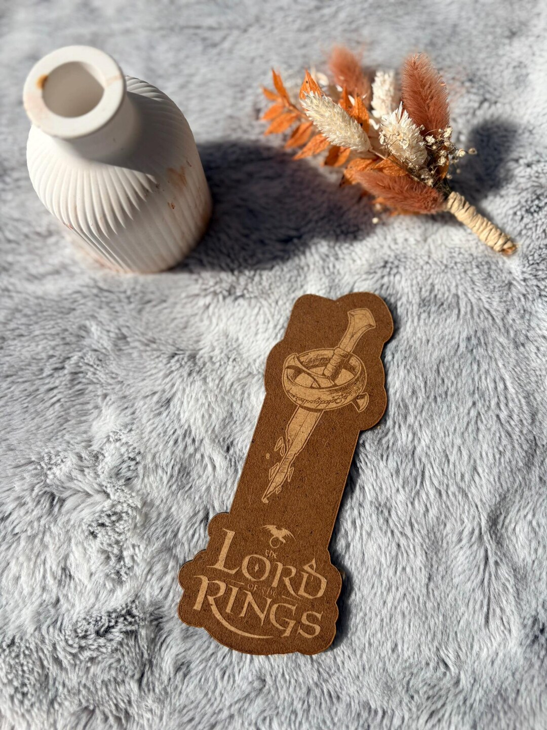 LOTR Tolkien Bookmark | One Ring | SVG, DXF & Lightburn File | Lord of ...