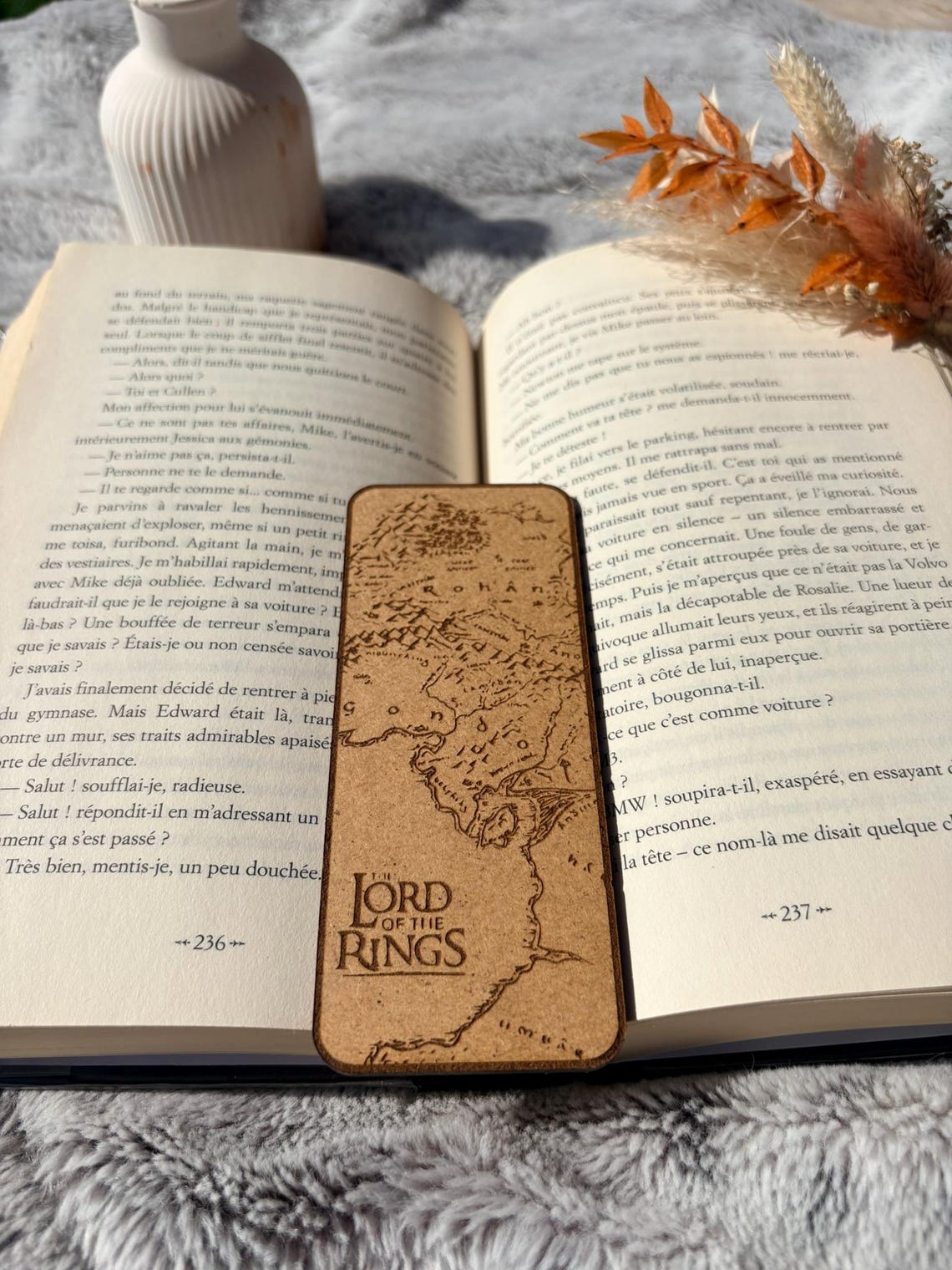 LOTR Tolkien Bookmark | Middle Earth Map | SVG, DXF & Lightburn File ...