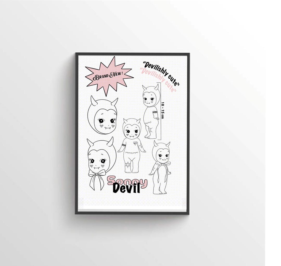 Sonny Angel Print , Cute Sonny Angel Poster - Etsy