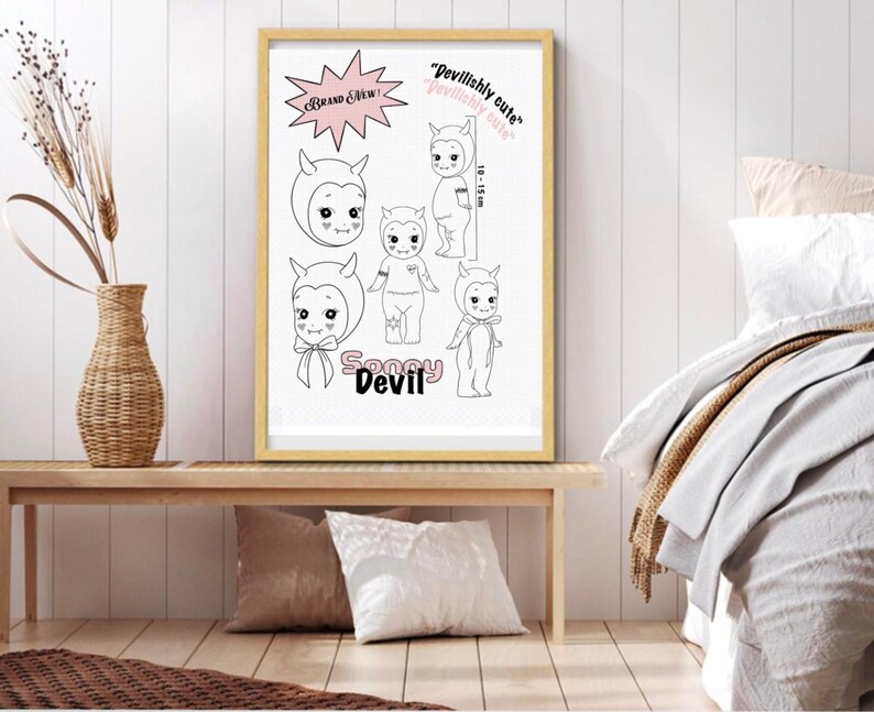 Sonny Angel Print , Cute Sonny Angel Poster - Etsy