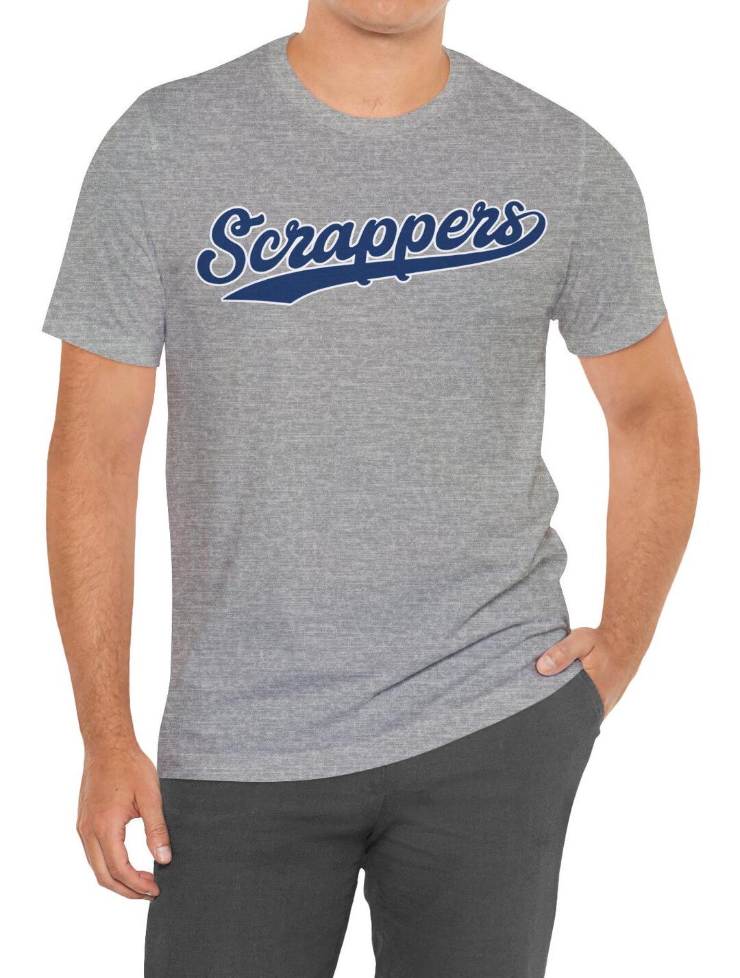 Custom Scrappers Logo Baseball Adult Unisex Jersey Short Sleeve Tee - Etsy