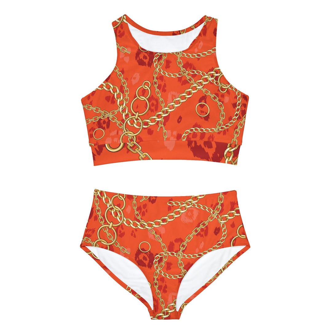 Sporty Bikini Set Be Ready Sale, Athletic Swimwear, Workout Bikini ...