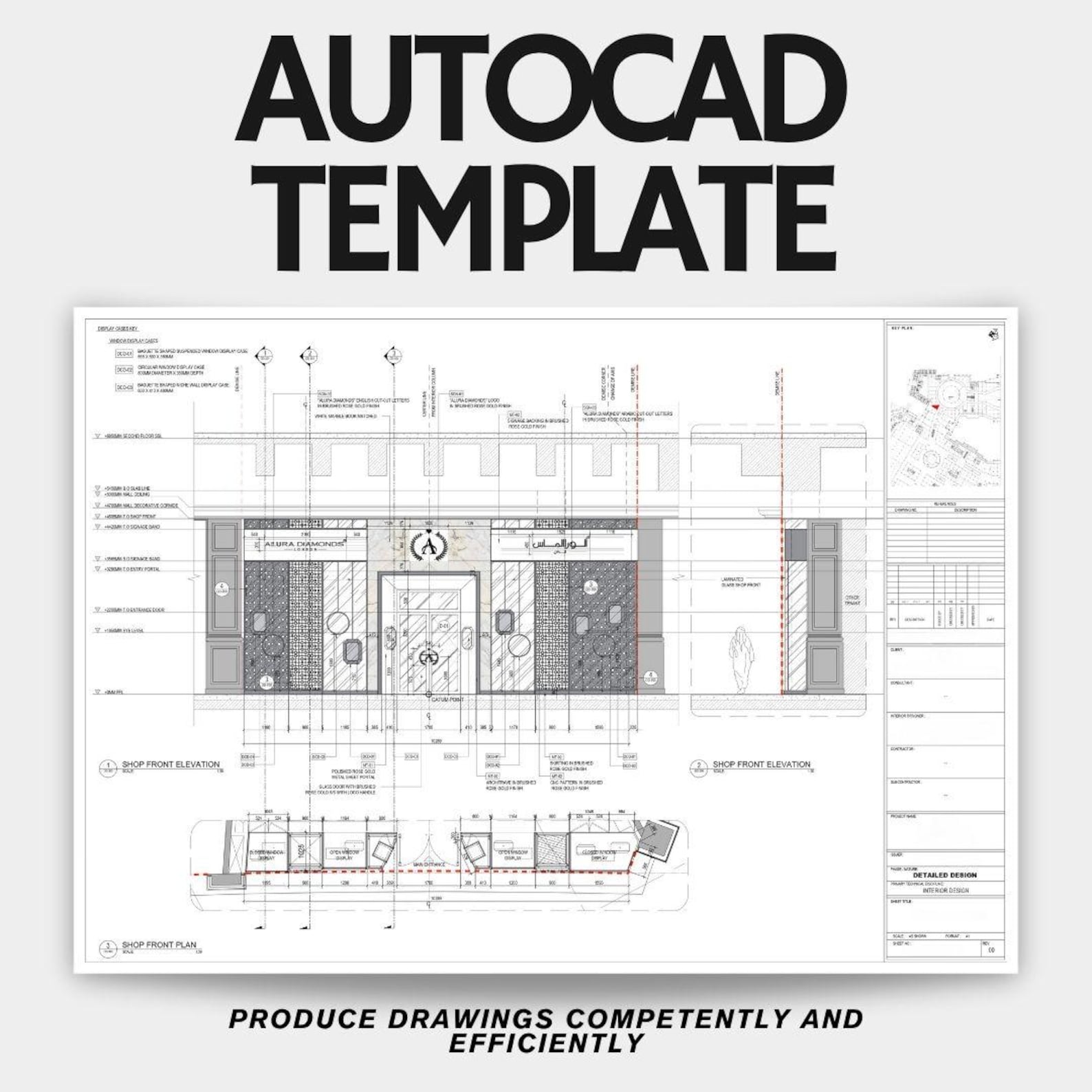 Professional Autocad Template: Layers, Annotative Legends, & Drawing ...