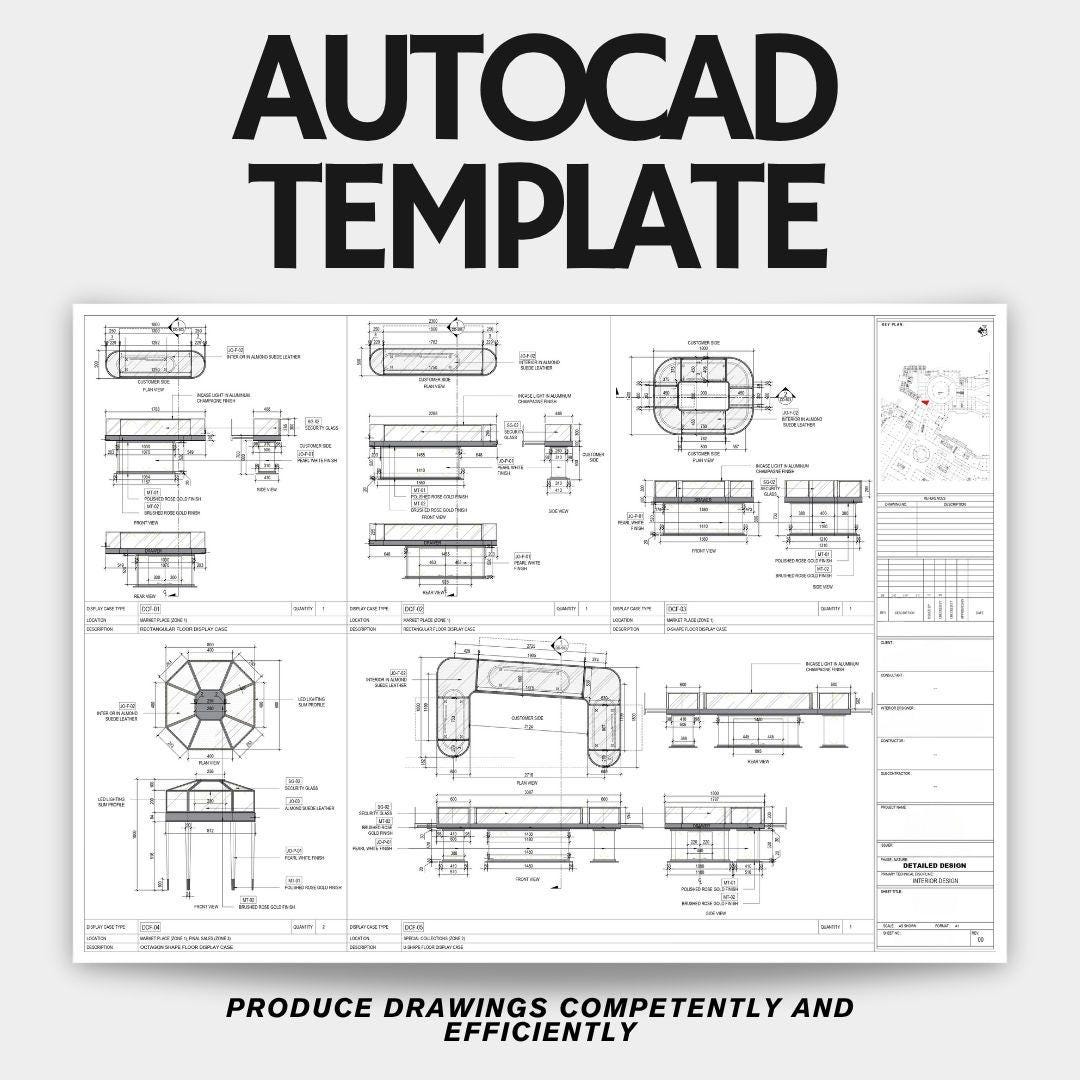 Professional Autocad Template: Layers, Annotative Legends, & Drawing ...