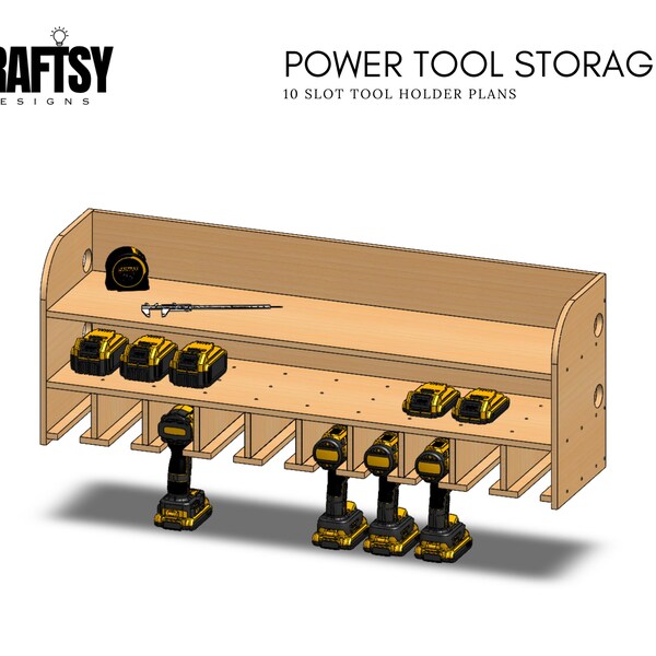 Cordless Tool Plan - Etsy