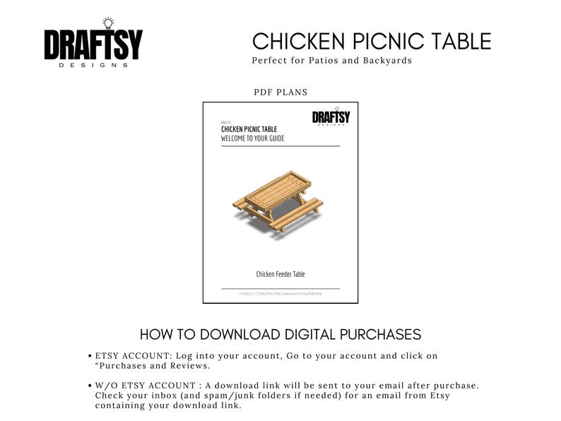 DIY Chicken Picnic Table Plans - Build a Mini Feeder Table From 1x6 ...