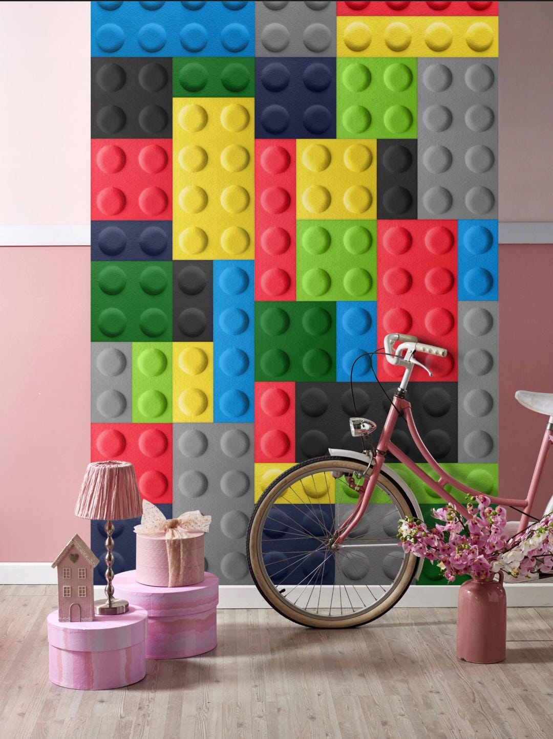 3D Felt Block Wall Panels (acoustic and Decorative Panels), Kids Room ...